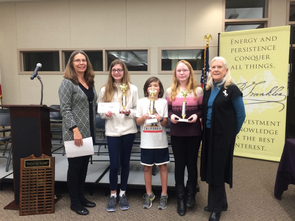 Rose Bracken wins third straight Inyo Spelling Bee - Sierra Wave ...
