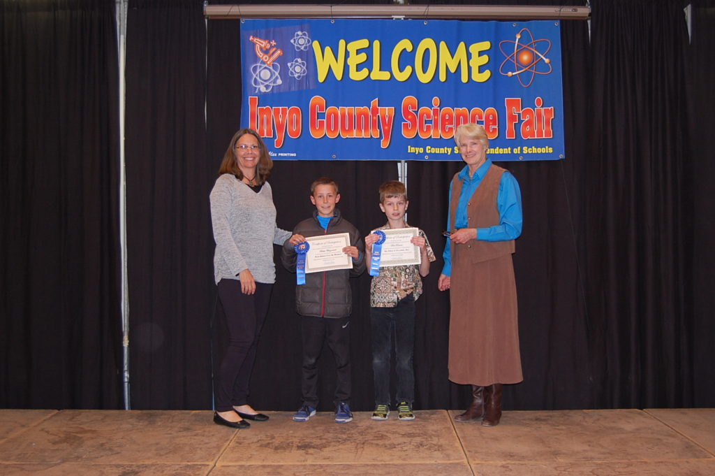 Inyo County Science Fair results - Sierra Wave: Eastern Sierra News