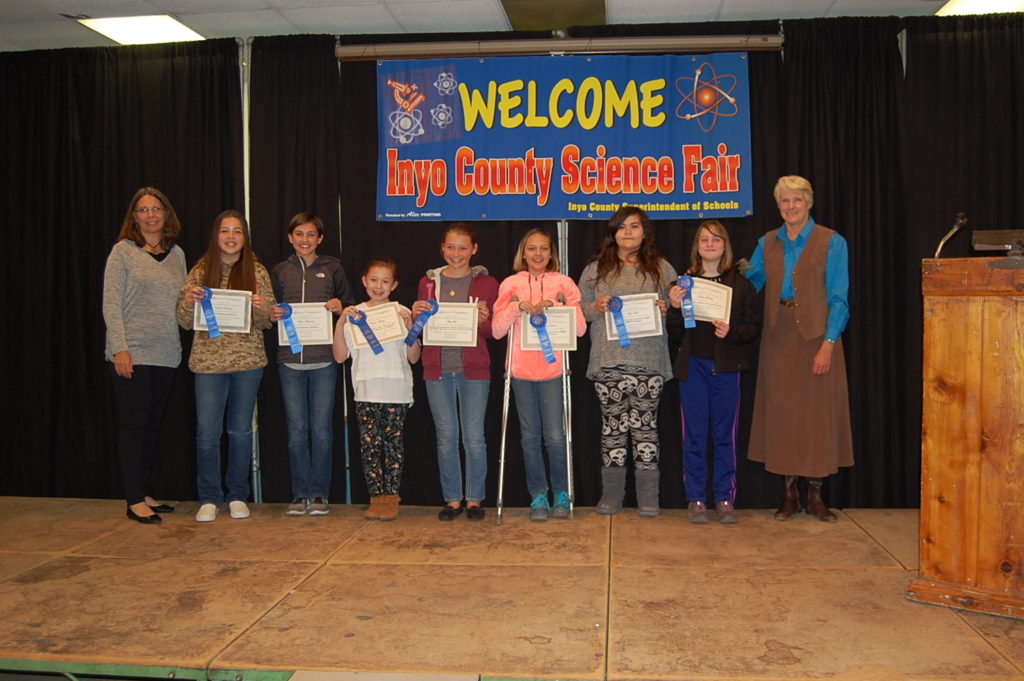 Inyo County Science Fair results - Sierra Wave: Eastern Sierra News