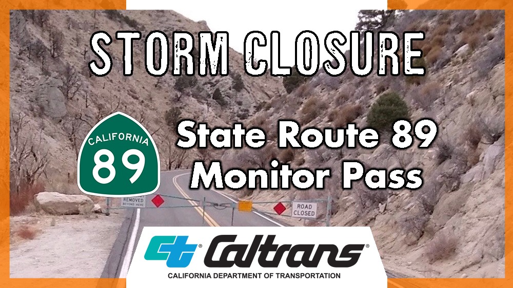Caltrans Road Conditions - December 27 @ 12:00 PM - SR89 - Sierra Wave ...