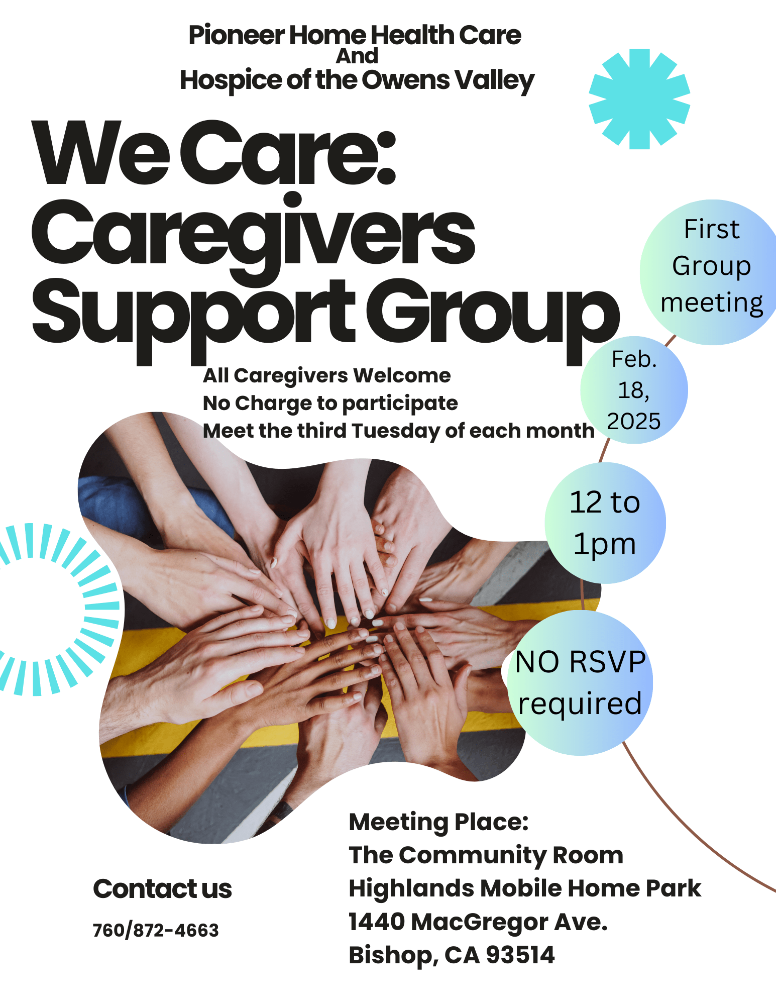 We Care Caregivers Support Group - Sierra Wave: Eastern Sierra News ...