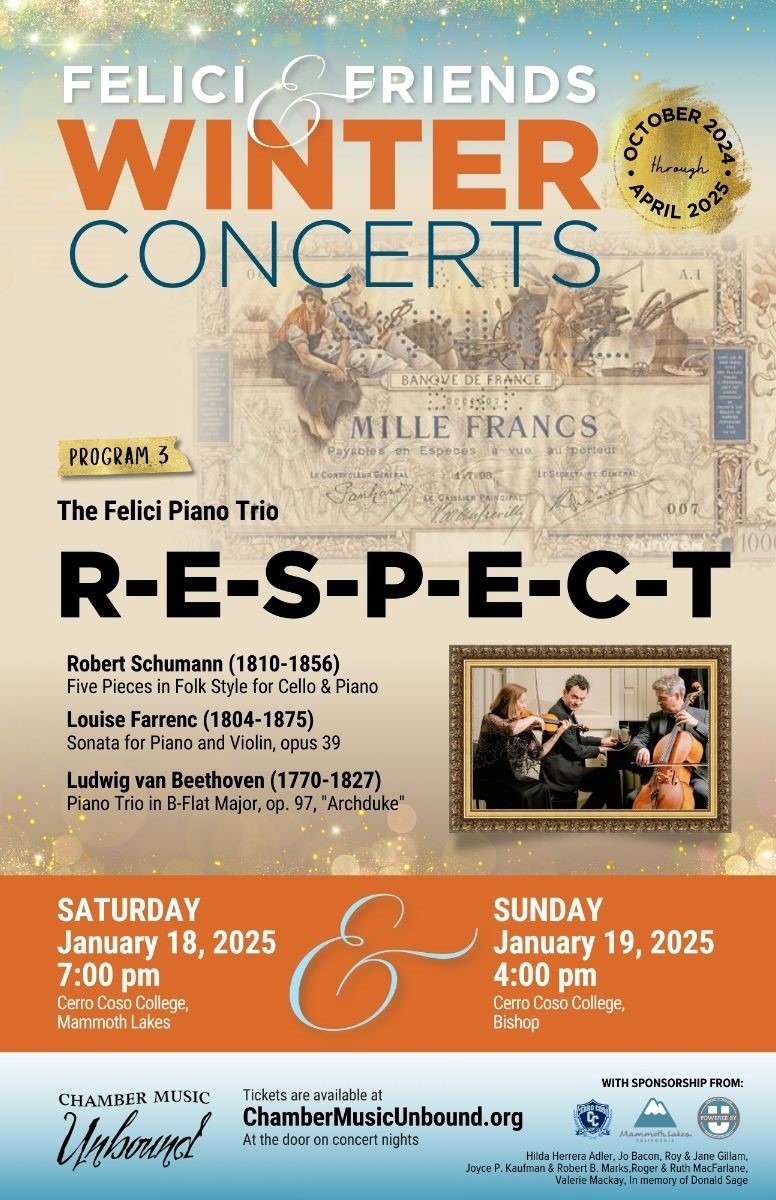 Felici & Friends Winter Concert Tickets for "R-E-S-P-E-C-T" are ...