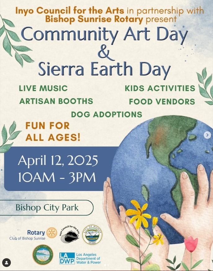 Community Art Day and Sierra Earth Day - Sierra Wave: Eastern Sierra ...