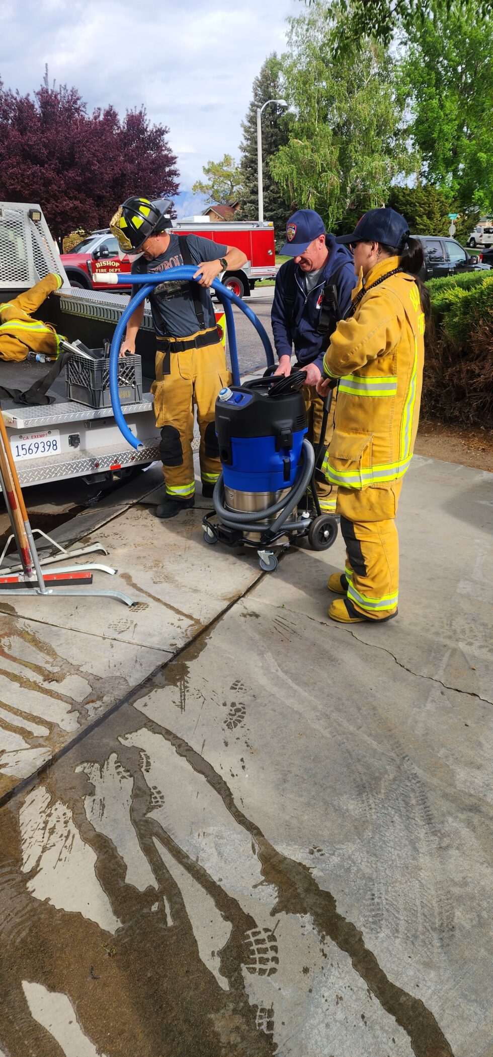 Quick Response from Bishop Fire Prevents Major Water Damage at Local ...