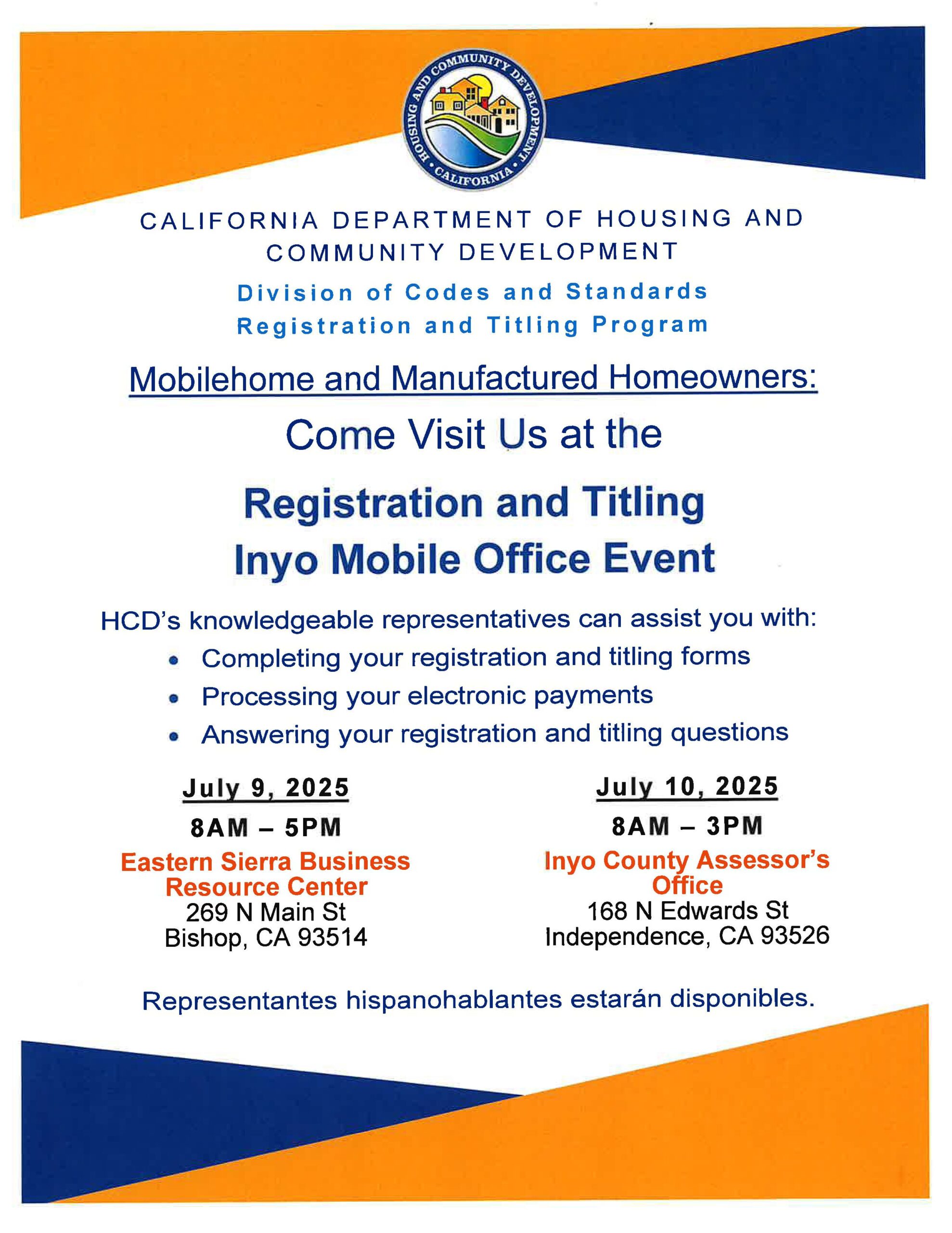 Mobilehome and Manufactured Homeowners: Come Visit Us at the ...