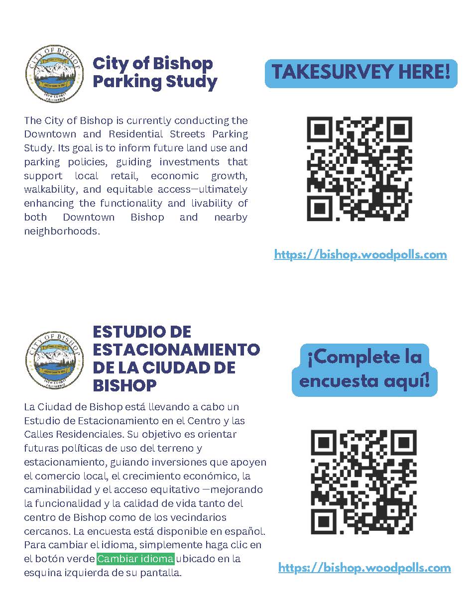 City of Bishop Launches Parking Survey - Sierra Wave: Eastern Sierra ...