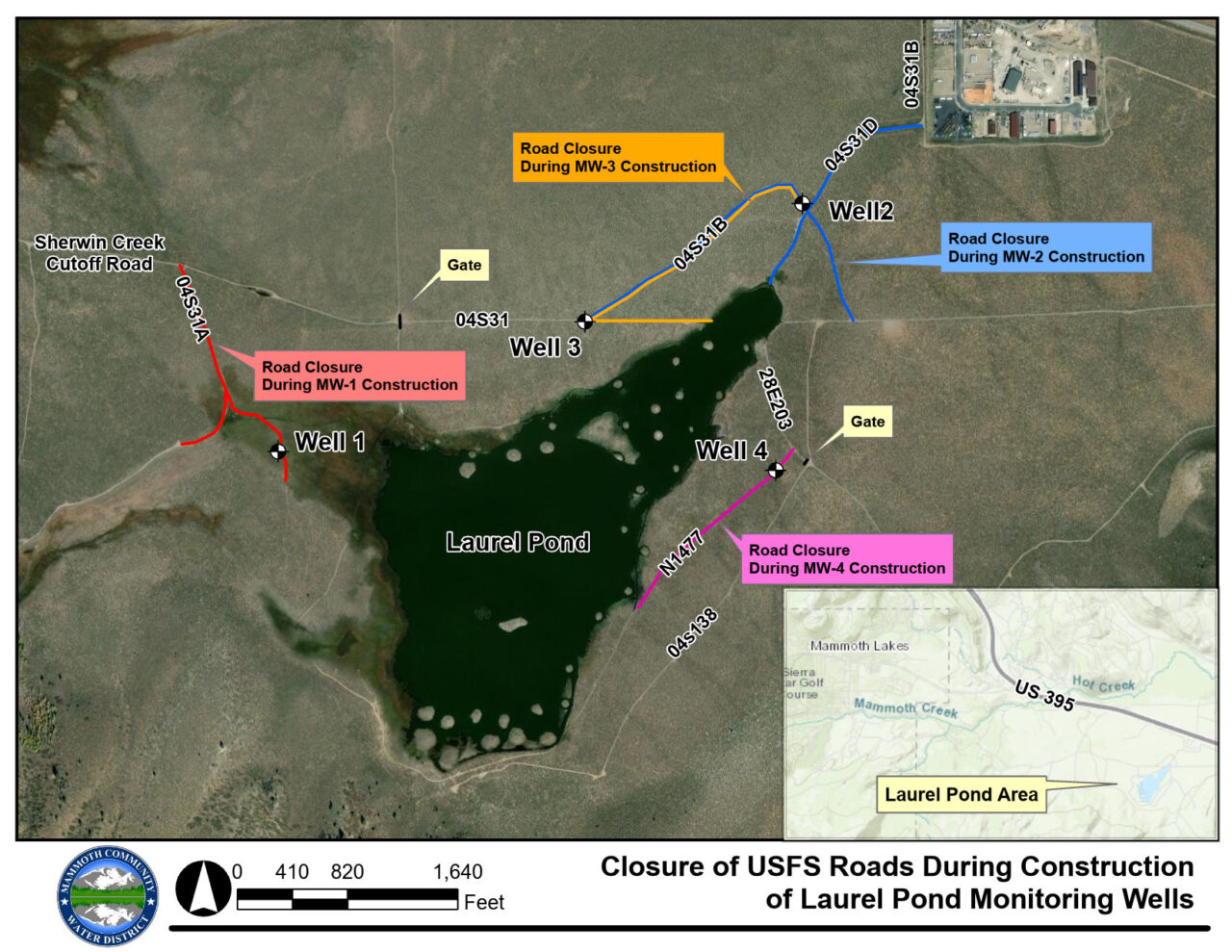 Laurel Pond Road Closure for Monitoring Well Project - Sierra Wave ...