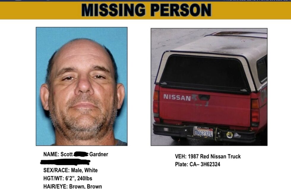 Family Contacted Us Today About Missing Person Scott Gardner Still Not ...