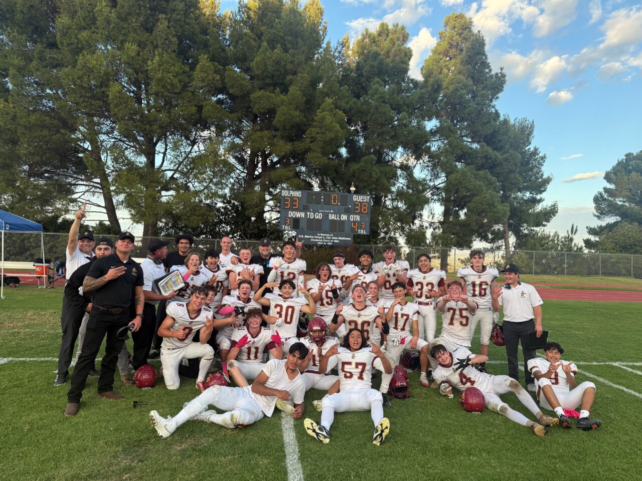 Huskies Had a Huge Win last Friday vs. #4 Chadwick Dolphins - Sierra ...