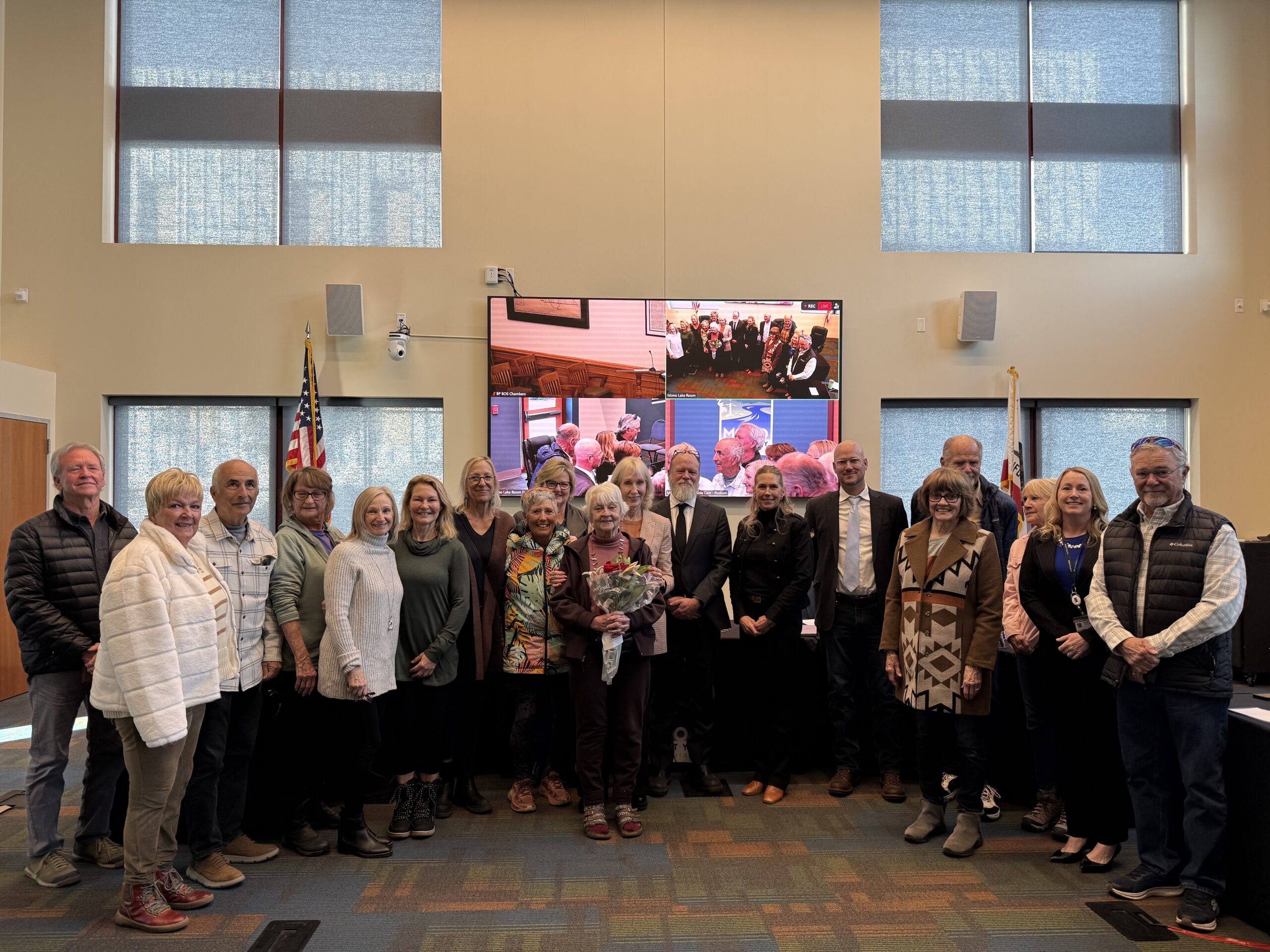 MONO COUNTY BOARD OF SUPERVISORS HONORS CAROLYN BALLIET WITH SIXTH ...